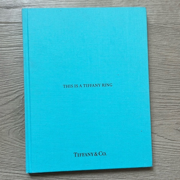Tiffany & Co. | Other | Tiffany Co Ring Book | Poshmark